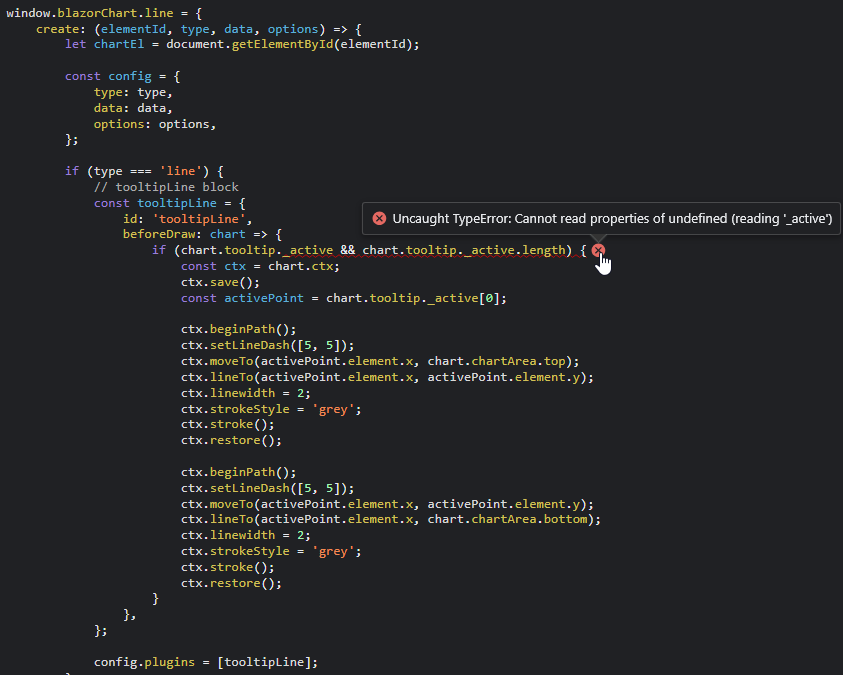 Multiple of the same chart causing js exception · Issue #283 · vikramlearning/blazorbootstrap ...