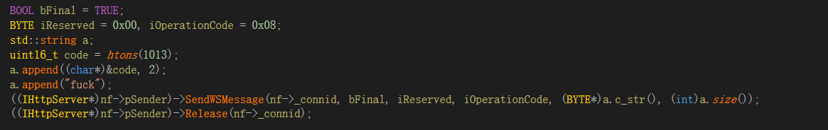 HpSocket参考例子实现了websocket server，在关闭客户端连接的时候，如何能让浏览器客户端收到Close code · Issue #204 · ldcsaa/HP ...