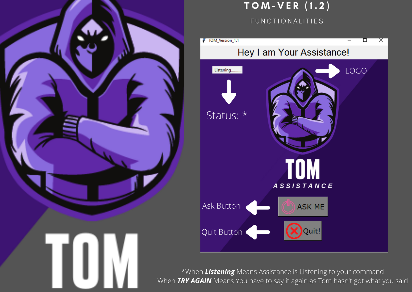 GitHub - shubhasai/assistance_tom: Python Based Virtual Assistance