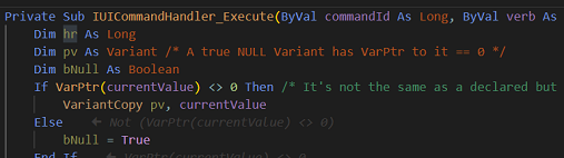 Syntax Highlighting For Comments Wrong When Used On Lines With `dim` · Issue 1637