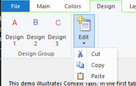 GitHub - fafalone/UIRibbonDemos: Windows UI Ribbon Framework Demos