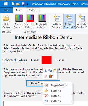 GitHub - fafalone/UIRibbonDemos: Windows UI Ribbon Framework Demos