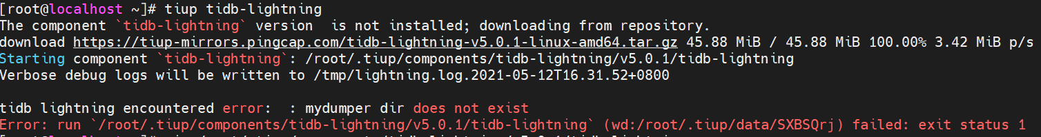 Lightning should has more explaination for cli parameters · Issue #1117 · pingcap/br · GitHub