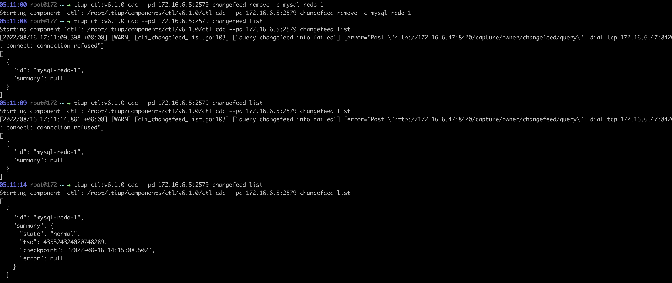 Remove Error Redo Changefeed Failed Issue 6767 Pingcap tiflow GitHub remove-error-redo-changefeed-failed-issue-6767-pingcap-tiflow-github
