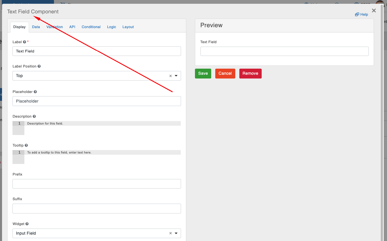 [QUESTION] Update edit modal header · Issue #4740 · formio/formio.js · GitHub