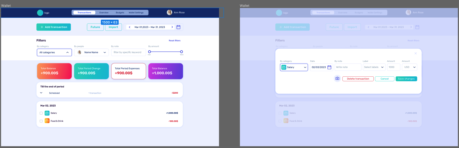Add UI to show, create, update, delete transactions · Issue #127 · BinaryStudioAcademy/bsa ...