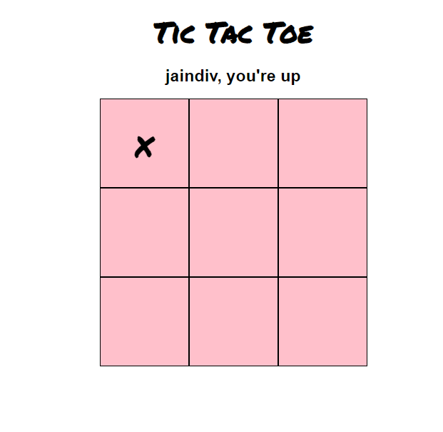 GitHub - acciojob/tictactoe-shukant75