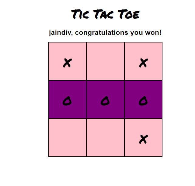 GitHub - acciojob/tictactoe-Akashsharma000
