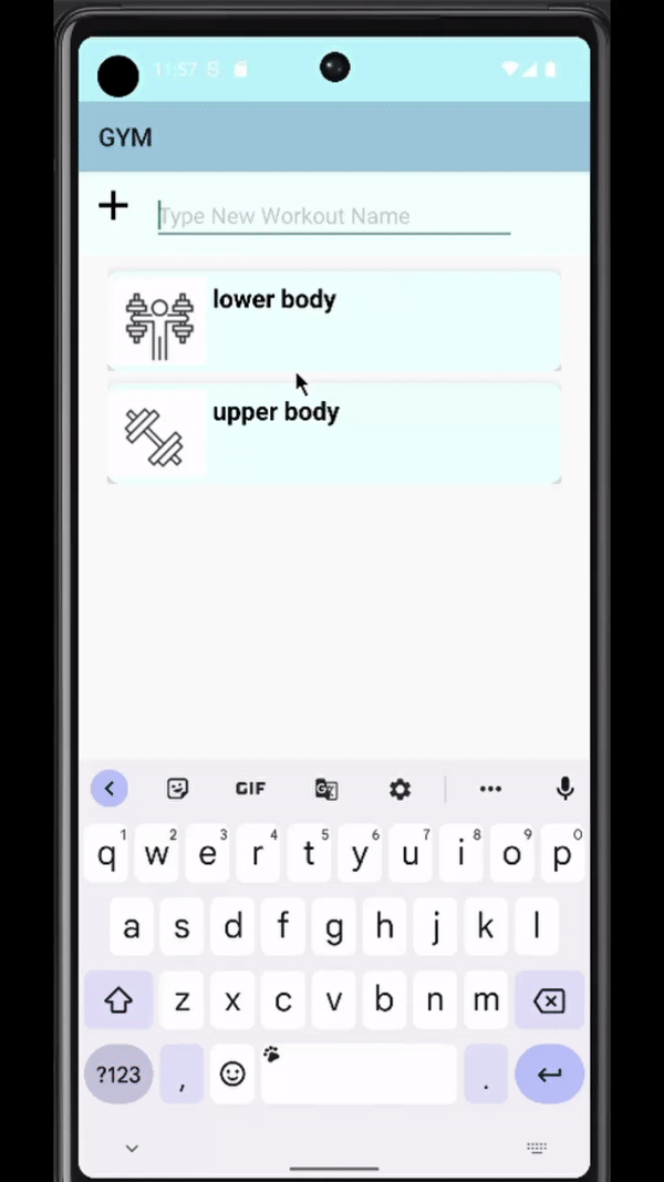 GitHub - MoriahDavid/GymApp