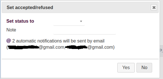 Will sent automatic email notification to all user on v 16.0.5 · Issue ...