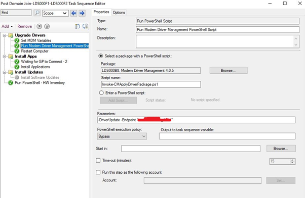 Setting 'AdminServiceURL' variable - Blank · Issue #71 · MSEndpointMgr/ModernDriverManagement ...