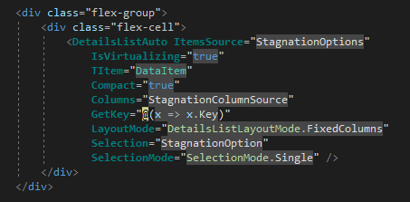 DetailsListAuto throws a tantrum · Issue #290 · BlazorFluentUI/BlazorFluentUI · GitHub