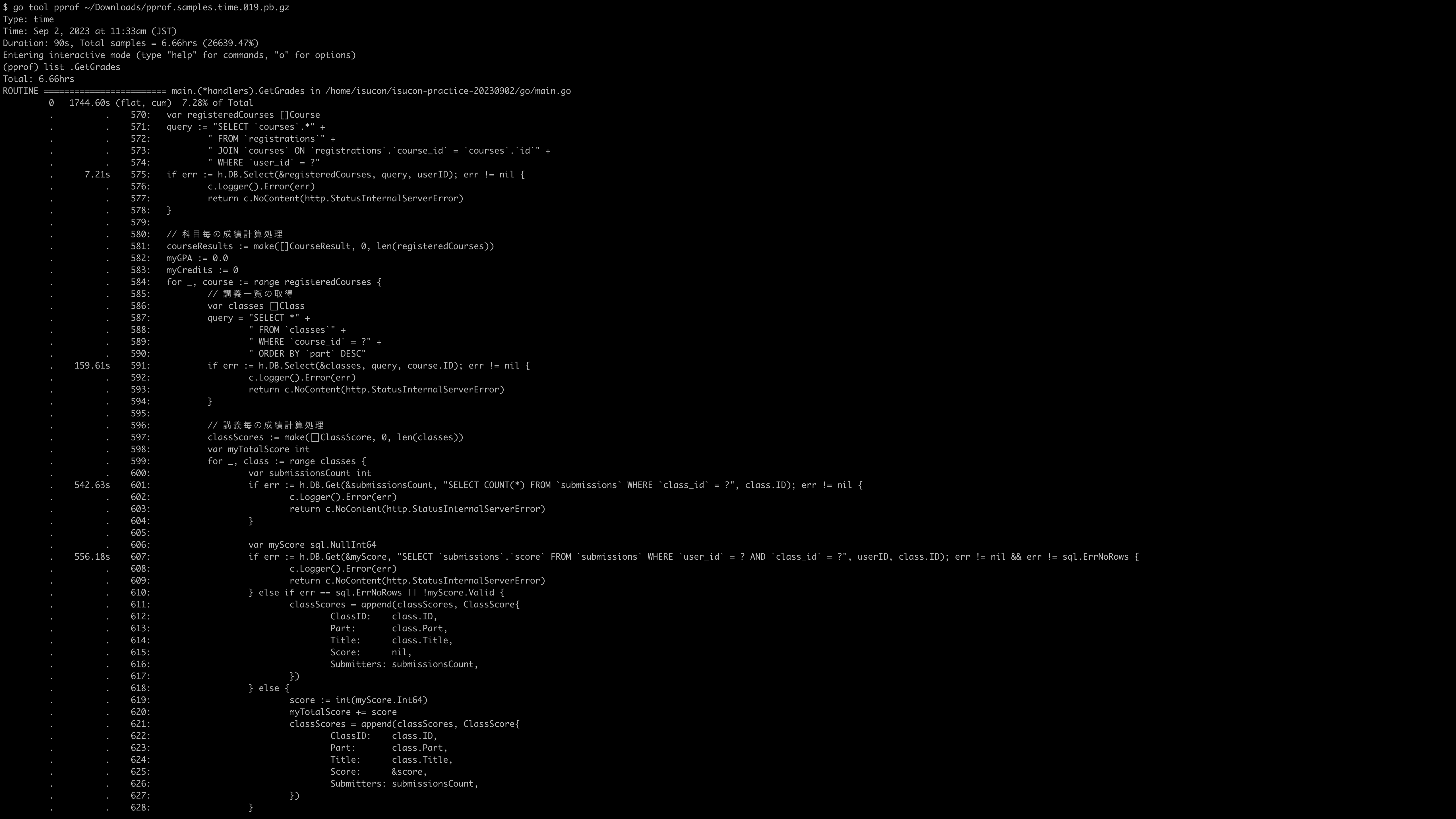 今日も勝利のONAKA NO OWARI · Issue #1 · cureseven/isucon-practice-20230902 · GitHub