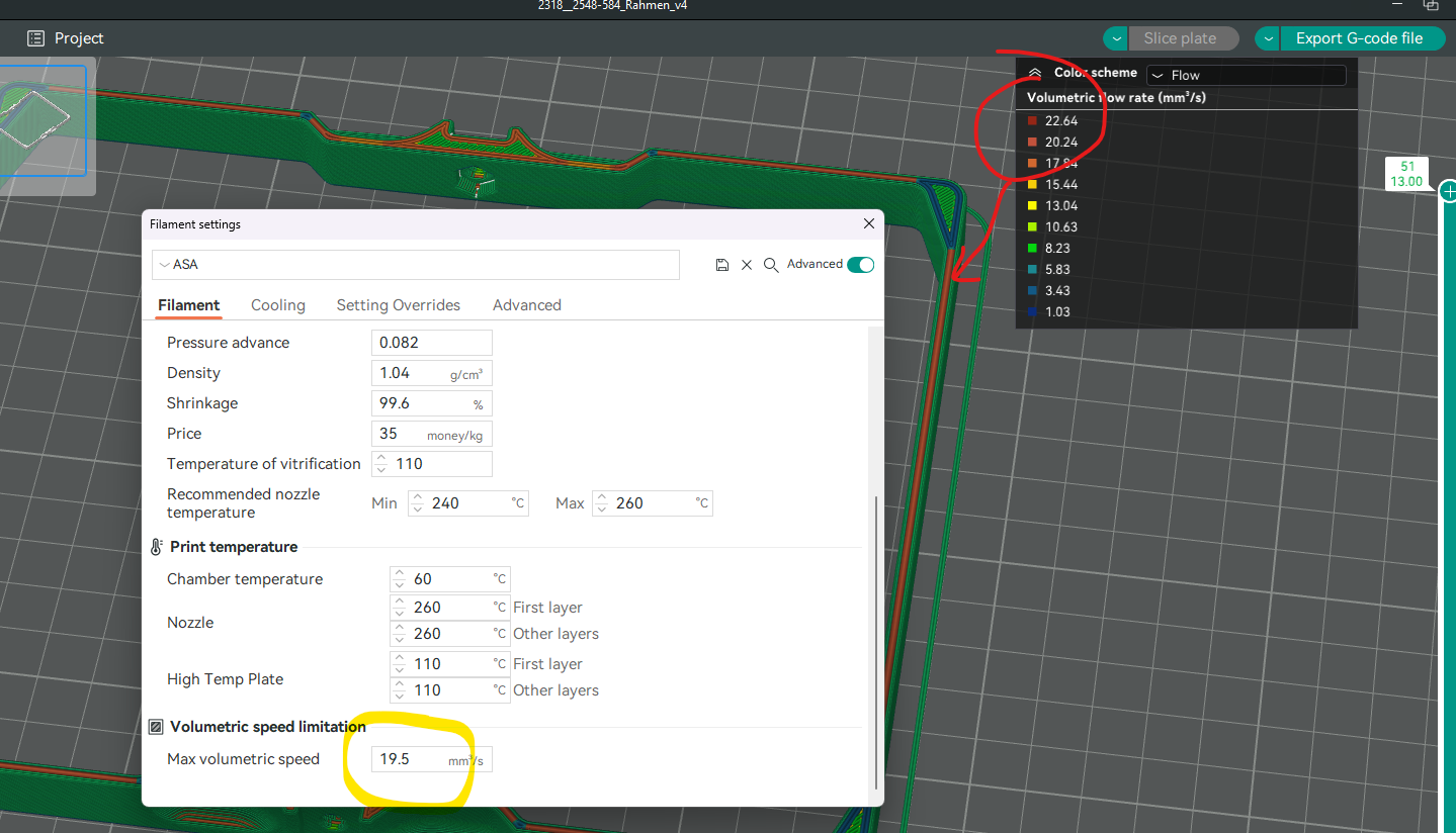 Volumetric speed limitation not working · Issue #1730 · SoftFever/OrcaSlicer · GitHub