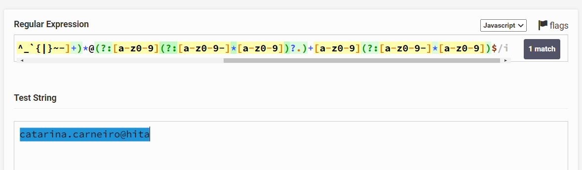 Input email validation isn't working as expected · Issue #2608 · lumada-design/hv-uikit-react ...