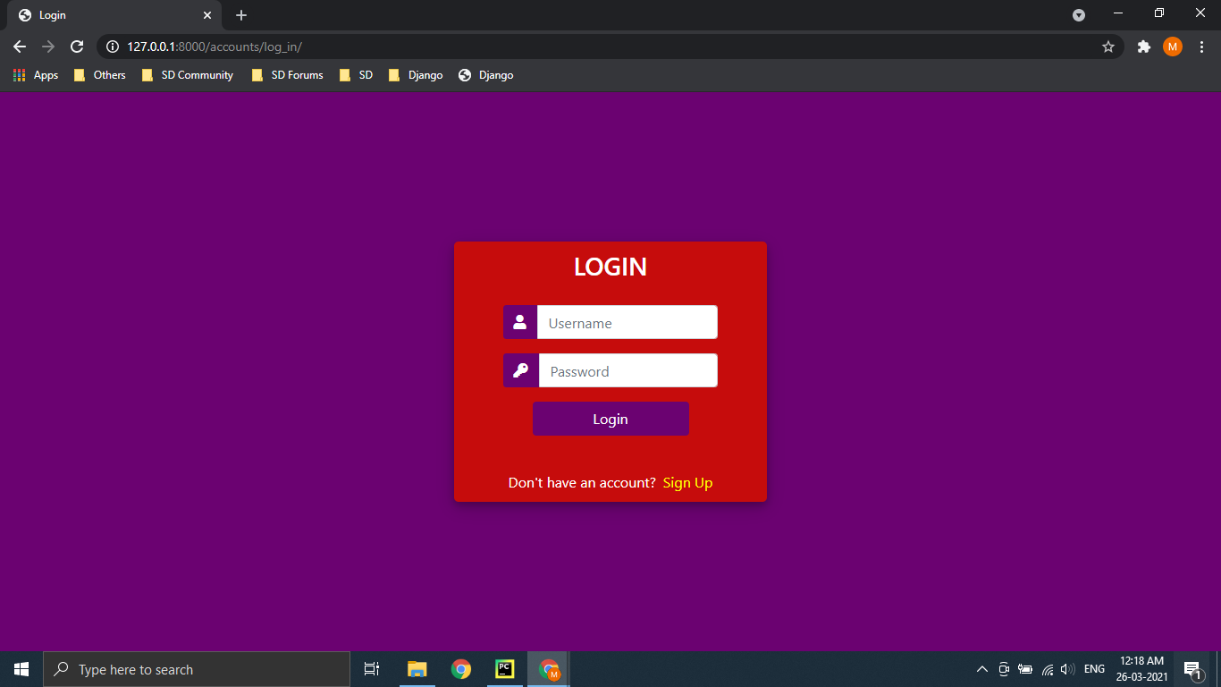 GitHub - moneeshkumar95/Login_Logout_App_Django