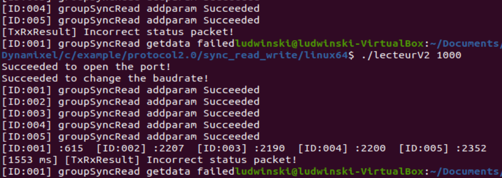[XL430-W250-T][Reading issues][Incorrect status packet] · Issue #463 · ROBOTIS-GIT/DynamixelSDK ...