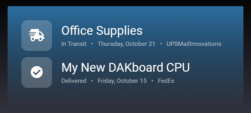 Package Tracking Integration · Issue #551 · dakboard/Cloud-Platform · GitHub