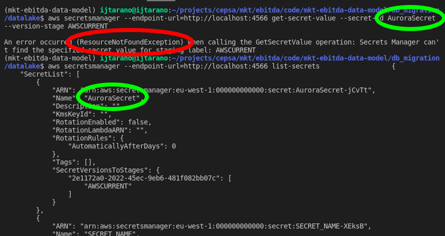 Secretsmanager Crashing At List Update Operations · Issue 1002 · Localstacklocalstack · Github 