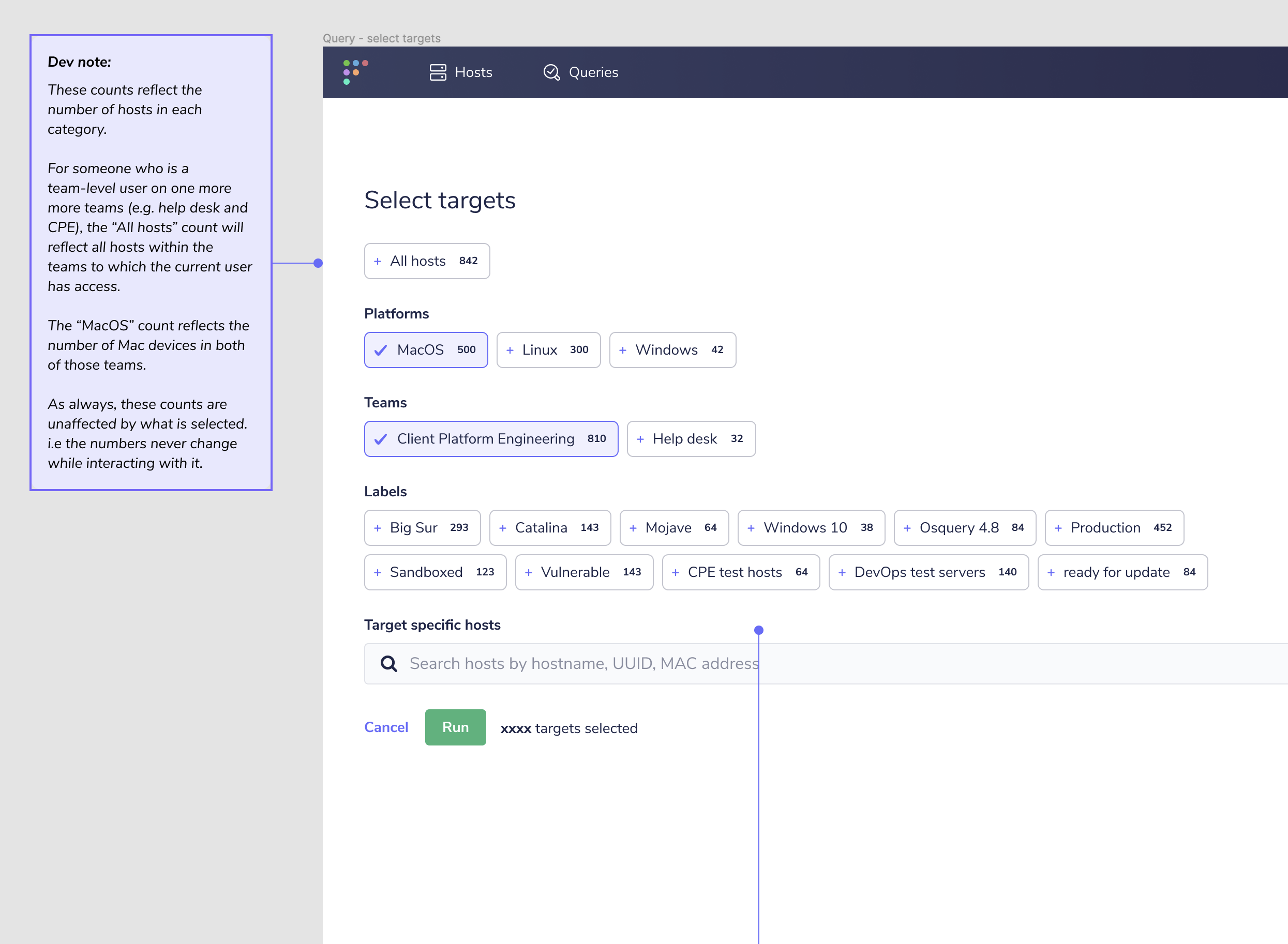 Get query console (improvements to edit/run query) ready to estimate/build · Issue #1504 ...