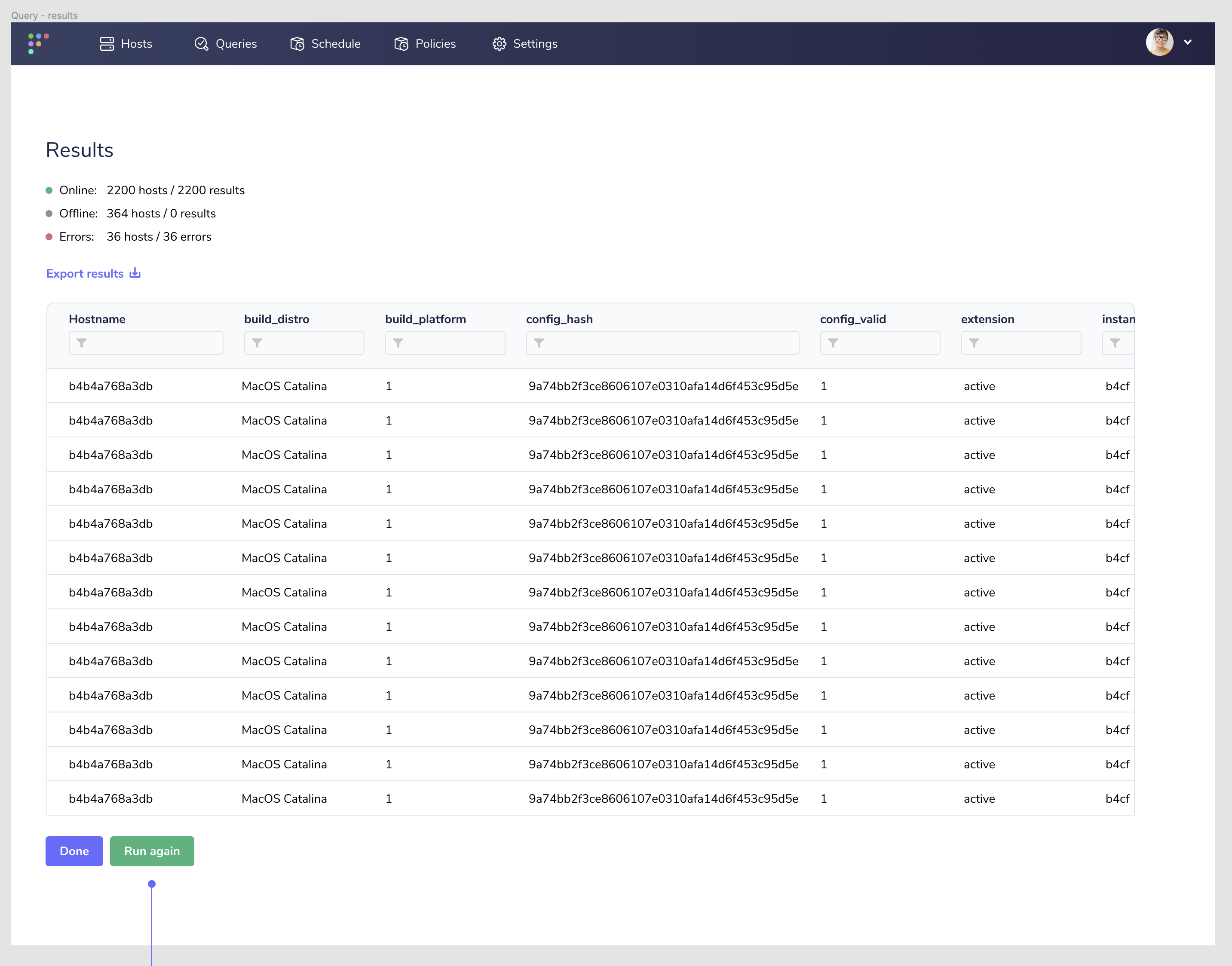 Get query console (improvements to edit/run query) ready to estimate/build · Issue #1504 ...