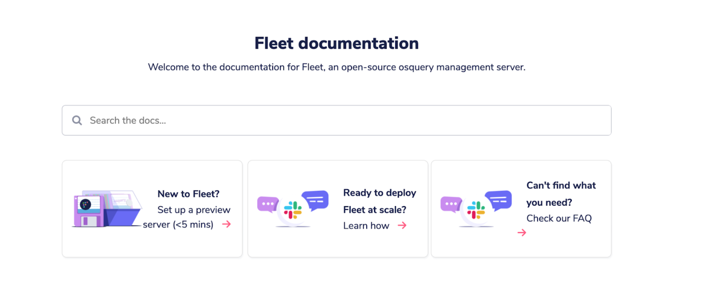 Let's improve the website - docs UI · Issue #5097 · fleetdm/fleet · GitHub