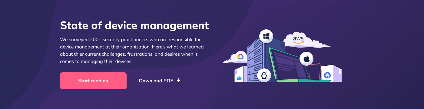 Graphic For State Of Device Management Report · Issue 6172 · Fleetdmfleet · Github 