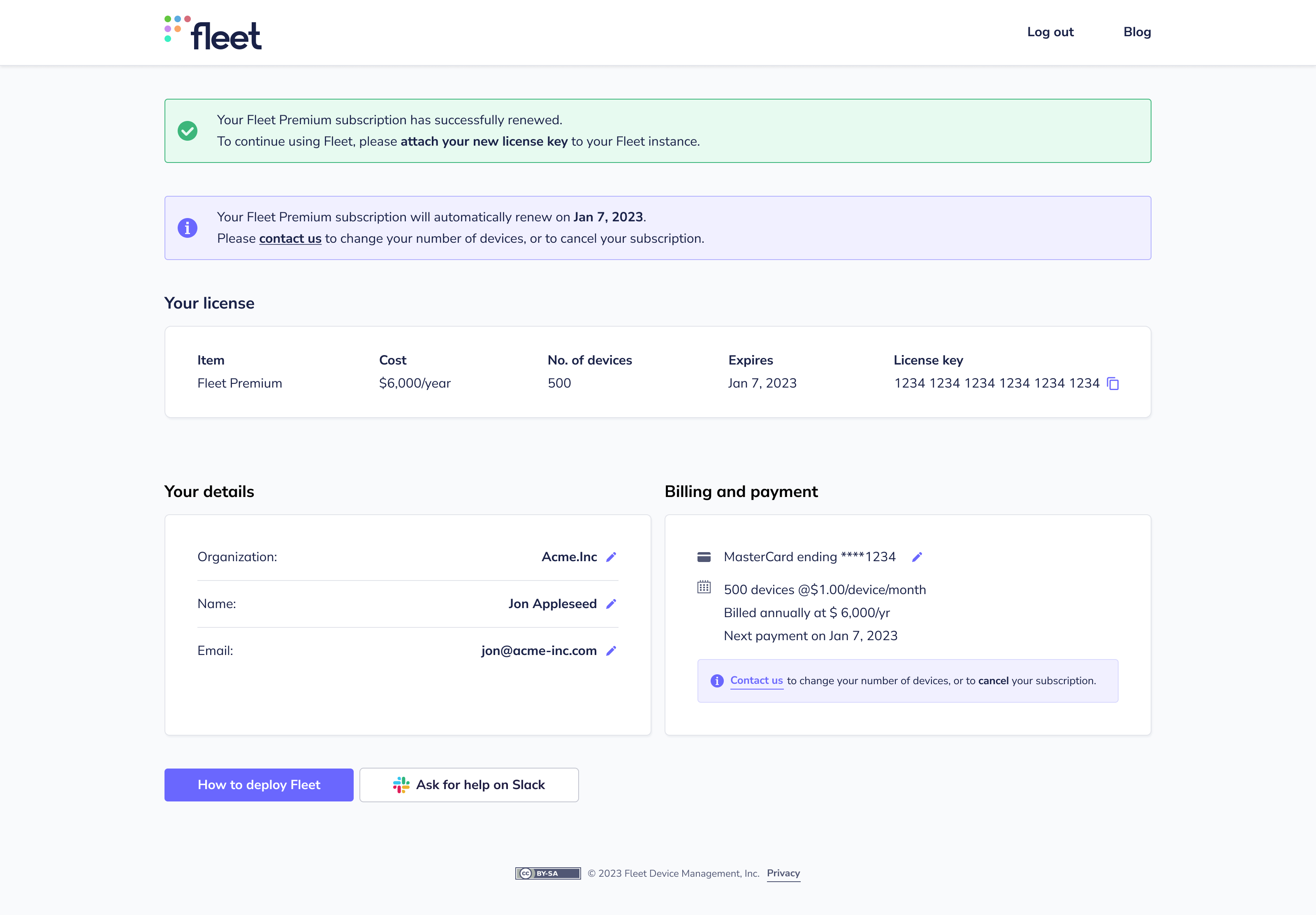 Prepare License Dispenser for renewals · Issue #9172 · fleetdm/fleet · GitHub