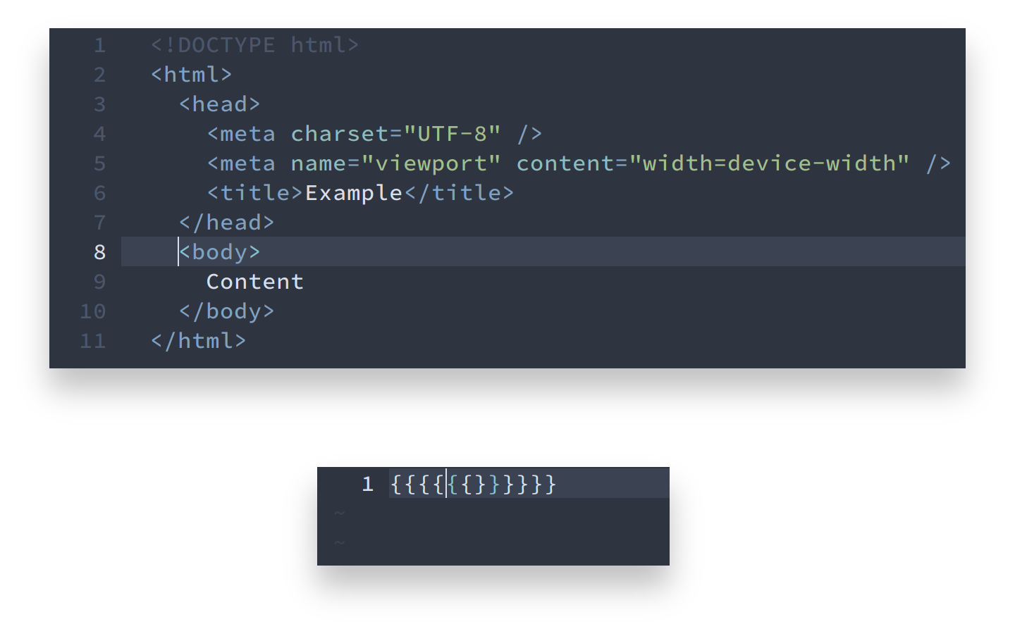 Contrast of brackets is counterintuitive · Issue #75 · nordtheme/vim · GitHub