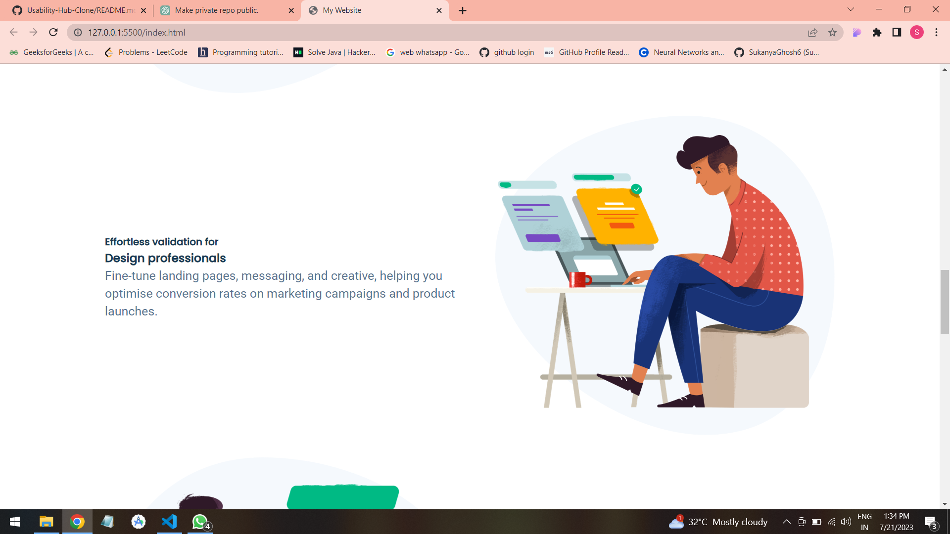 GitHub - SukanyaGhosh6/Usability-Hub-Clone