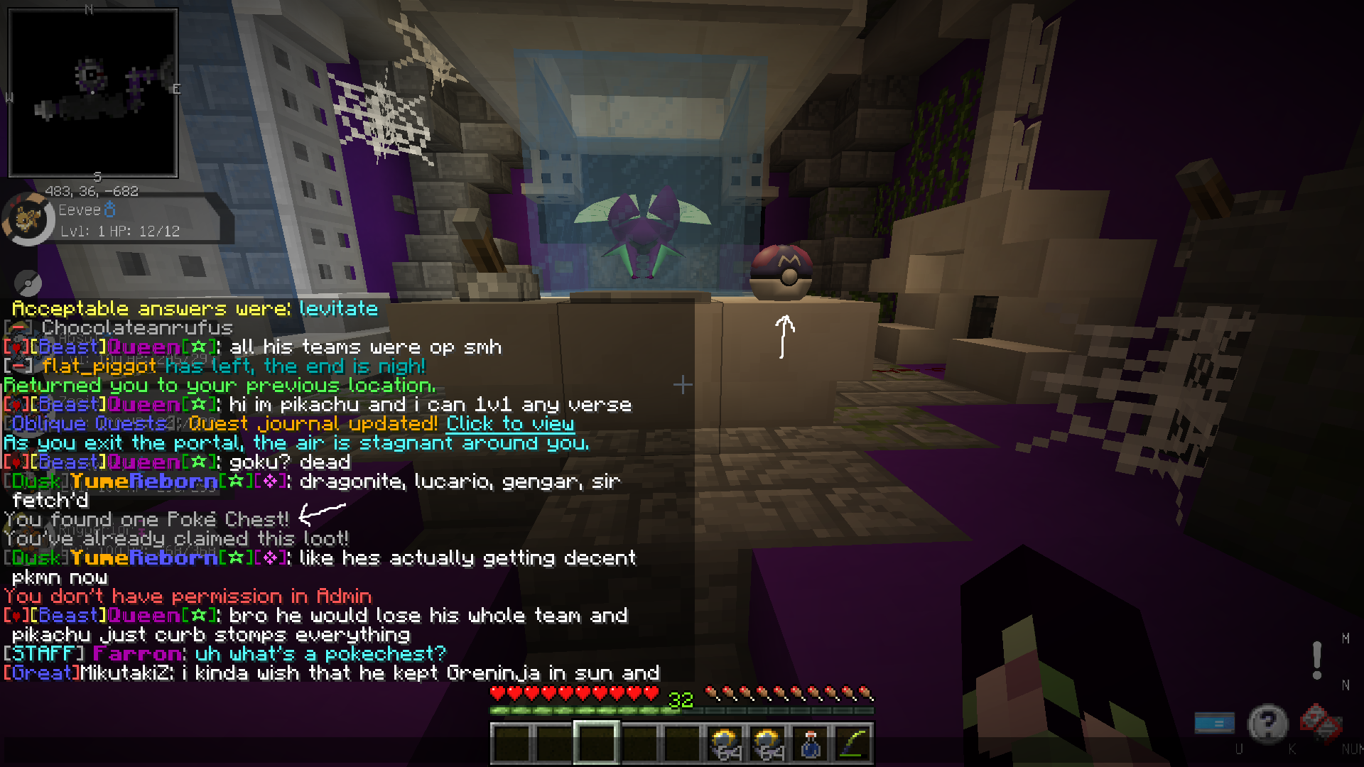 Masterball Loot droping Poke-Chests · Issue #1150 · NebulaMC-GG/Bugs ...