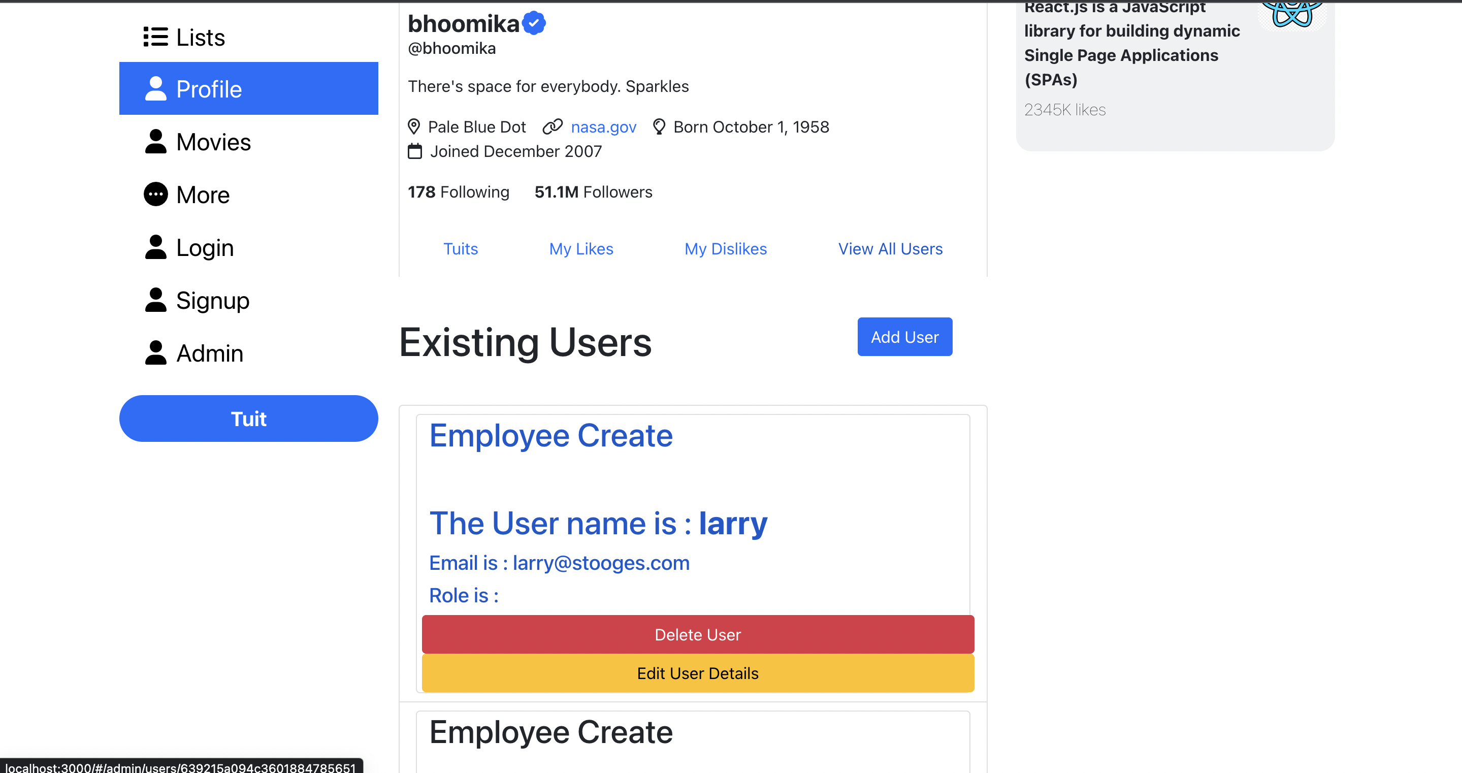 GitHub - bhoomikamadhukar/Fse-Project-React