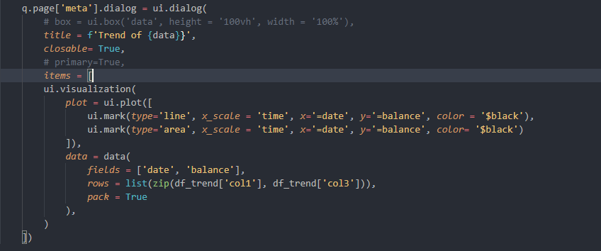Trying to dynamically trend/plot through the ui.dialog component · Issue #755 · h2oai/wave · GitHub