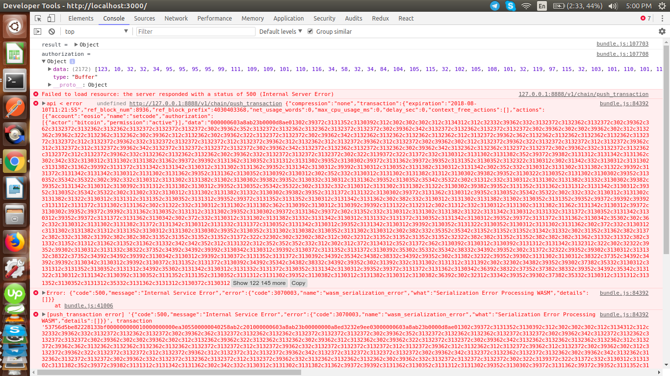 eosjs - unable to set the contract using front end method call · Issue #300 · EOSIO/eosjs · GitHub