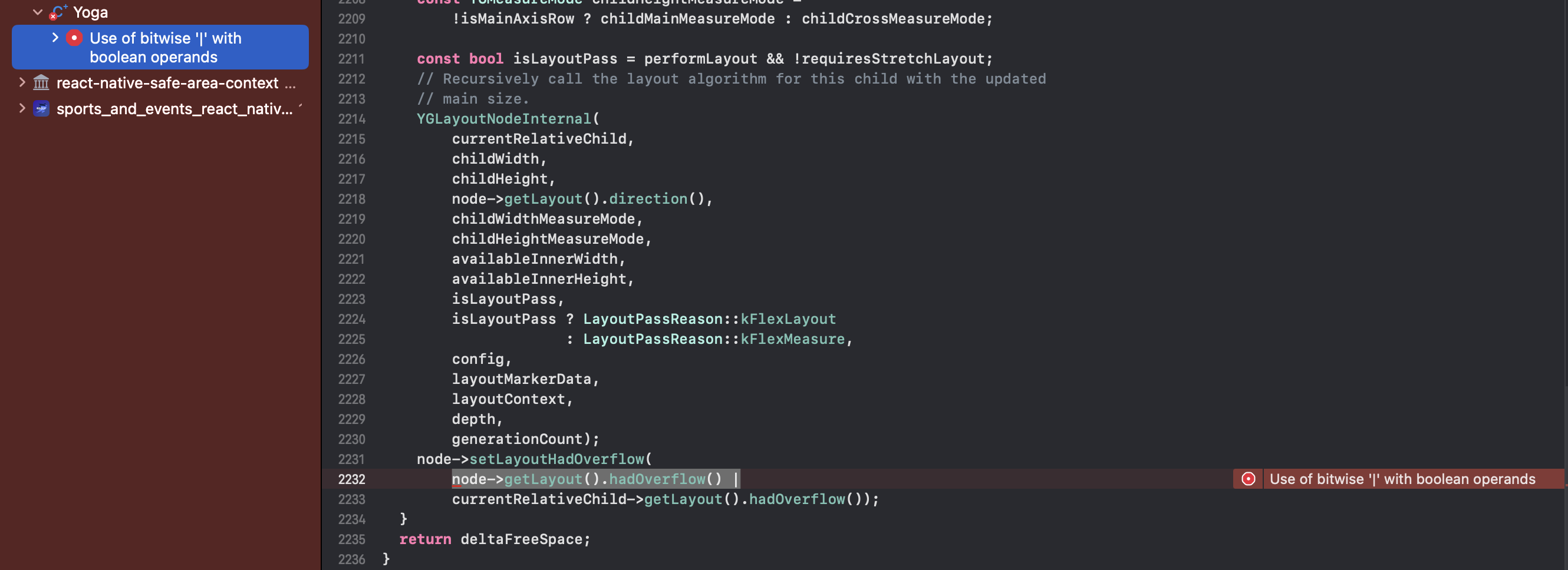 Typo:React Native Development · Issue #1343 · facebook/yoga · GitHub