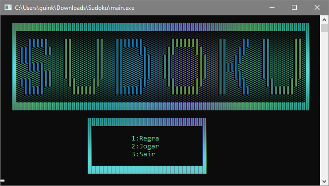 GitHub - Corvonauta-dev/Sudoku: Repositório criado para armazenar um dos meus primeiros ...