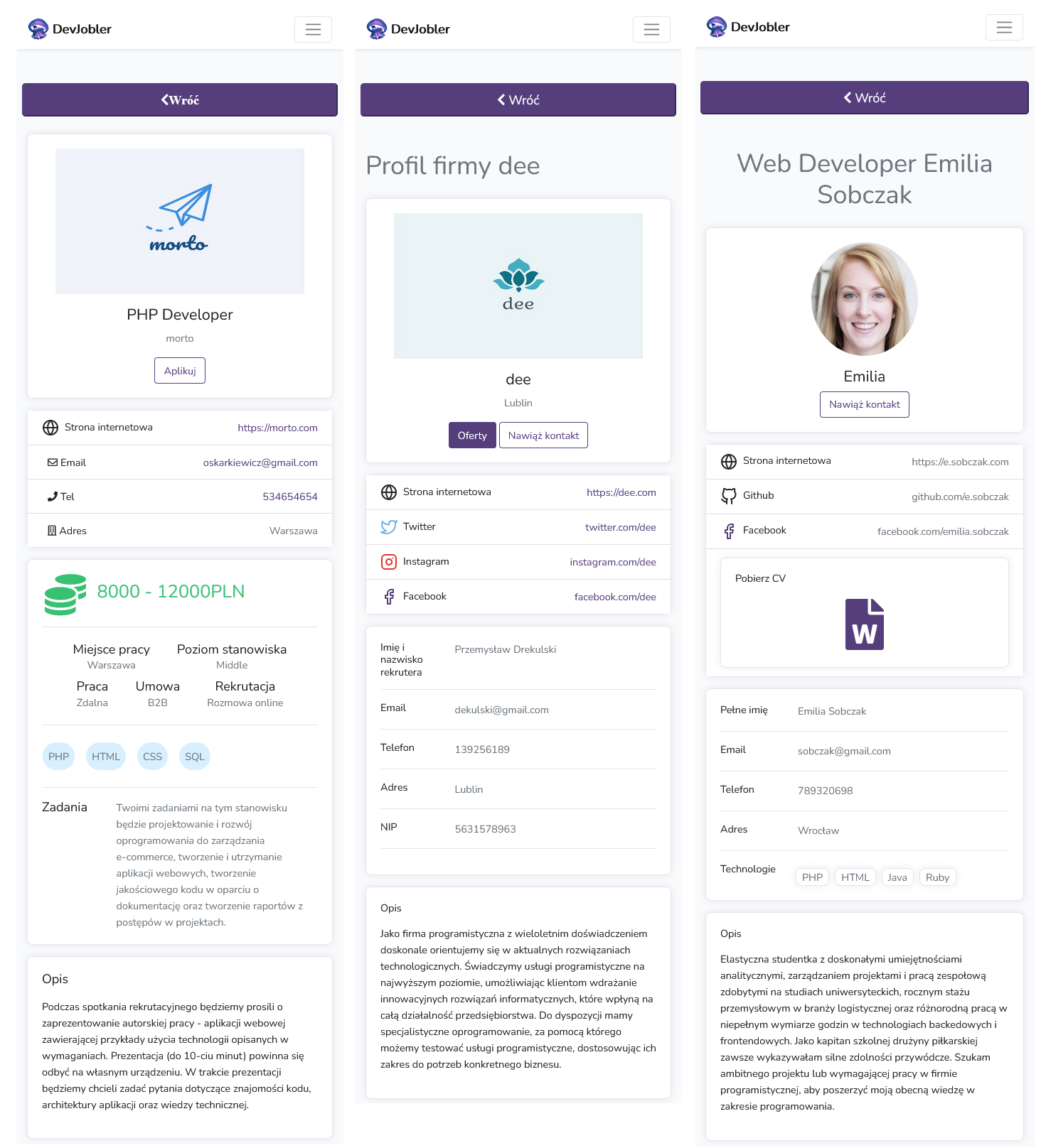 GitHub - oscarwallshack/DevJobler