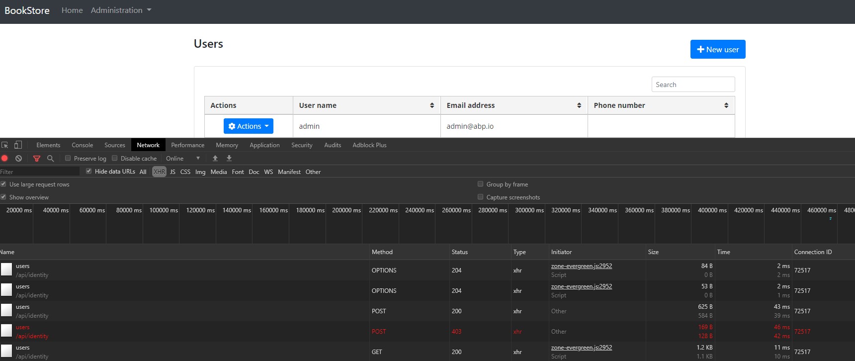 the startup template of angular some action will repeate request twice to api server · Issue ...