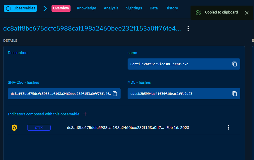 File observables search broken in bulk search · Issue #2906 · OpenCTI-Platform/opencti · GitHub