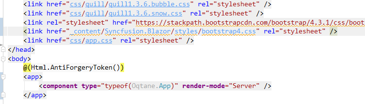 using oqtane with 3party components Syncfusion · Issue #372 · oqtane/oqtane.framework · GitHub