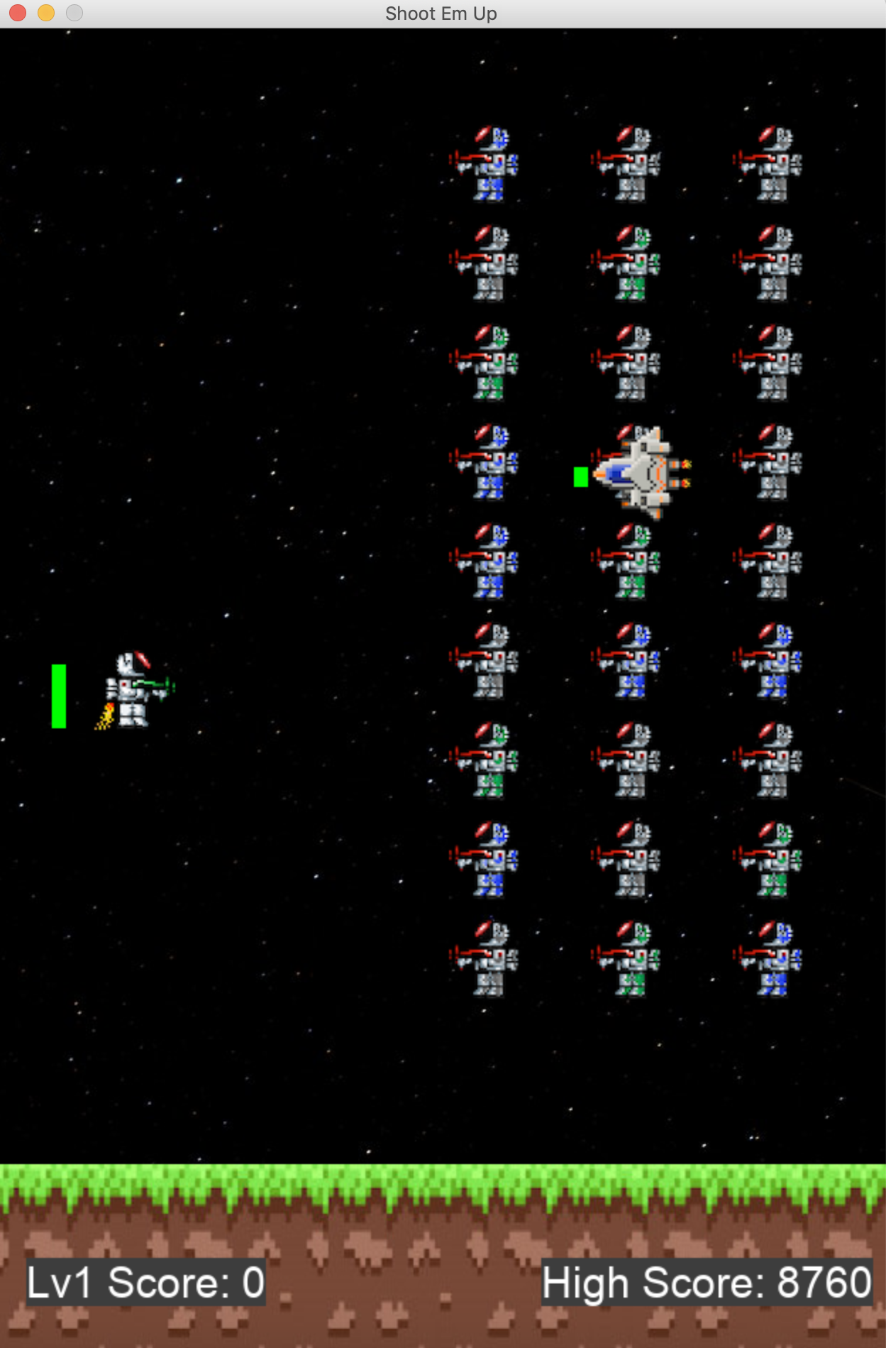 GitHub - adamthecreator369/ShootEmUp: Python and PyGame. Shoot bad astronauts and spaceships to ...