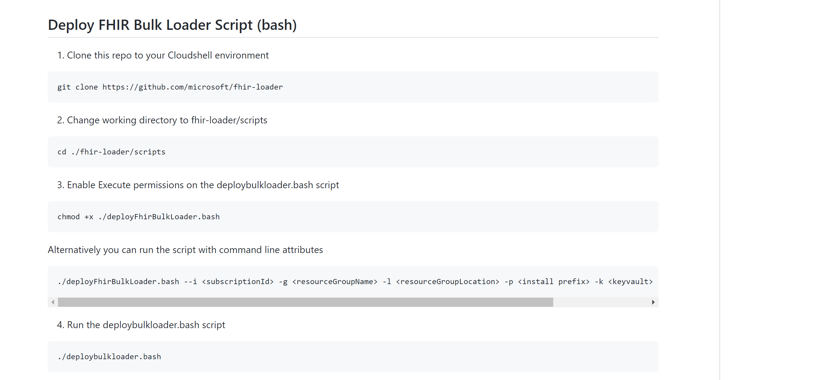 Wrong Script Name In Documentation For Deploying Fhir Loader With Cli · Issue 7 · Microsoft
