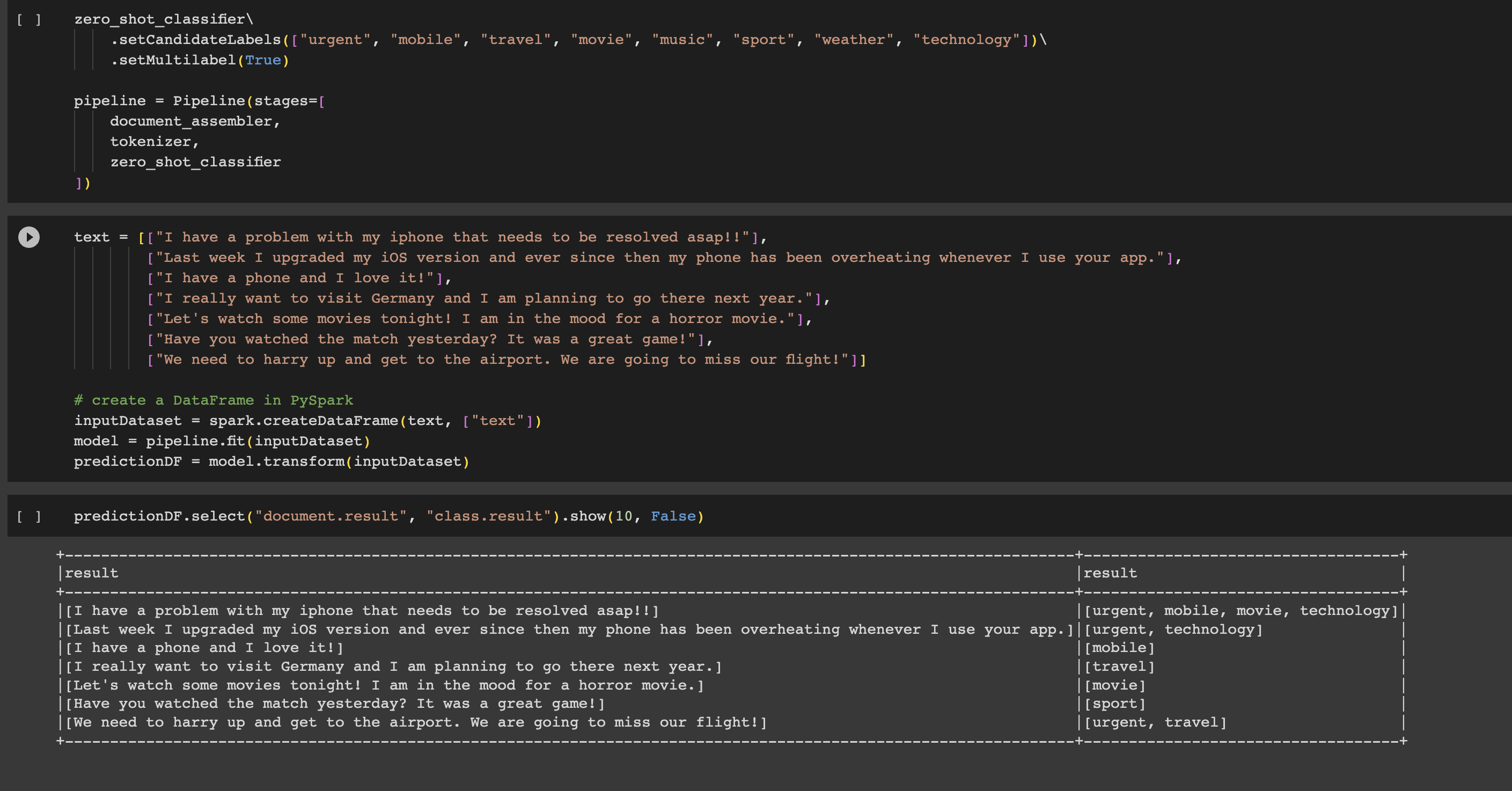 setMultilabel() parameter in Zero-Shot Classification annotators doesn't run · Issue #13881 ...