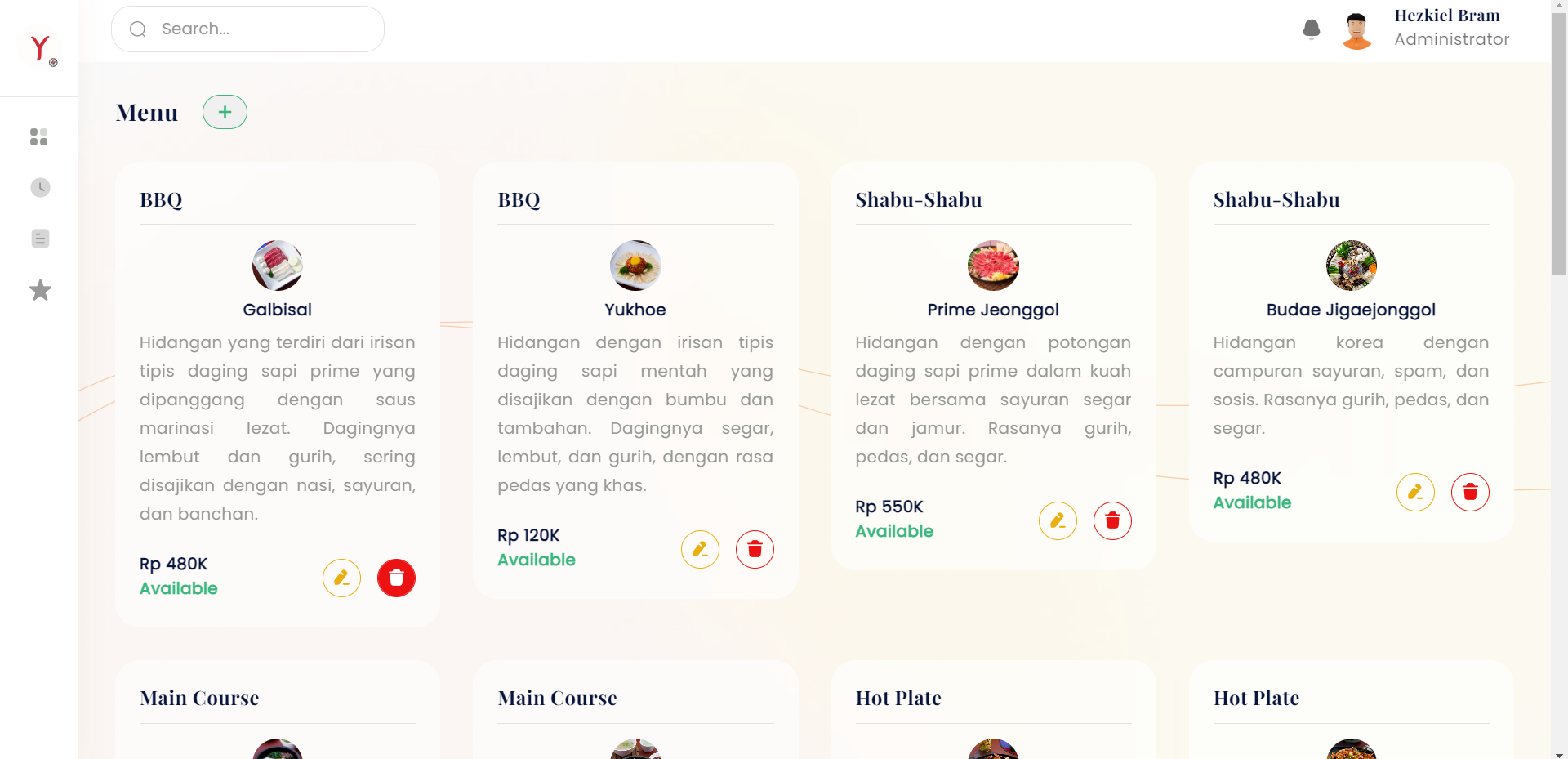 GitHub - haizk/Yonsei-Korean-Food: My first front end project. Made for ...