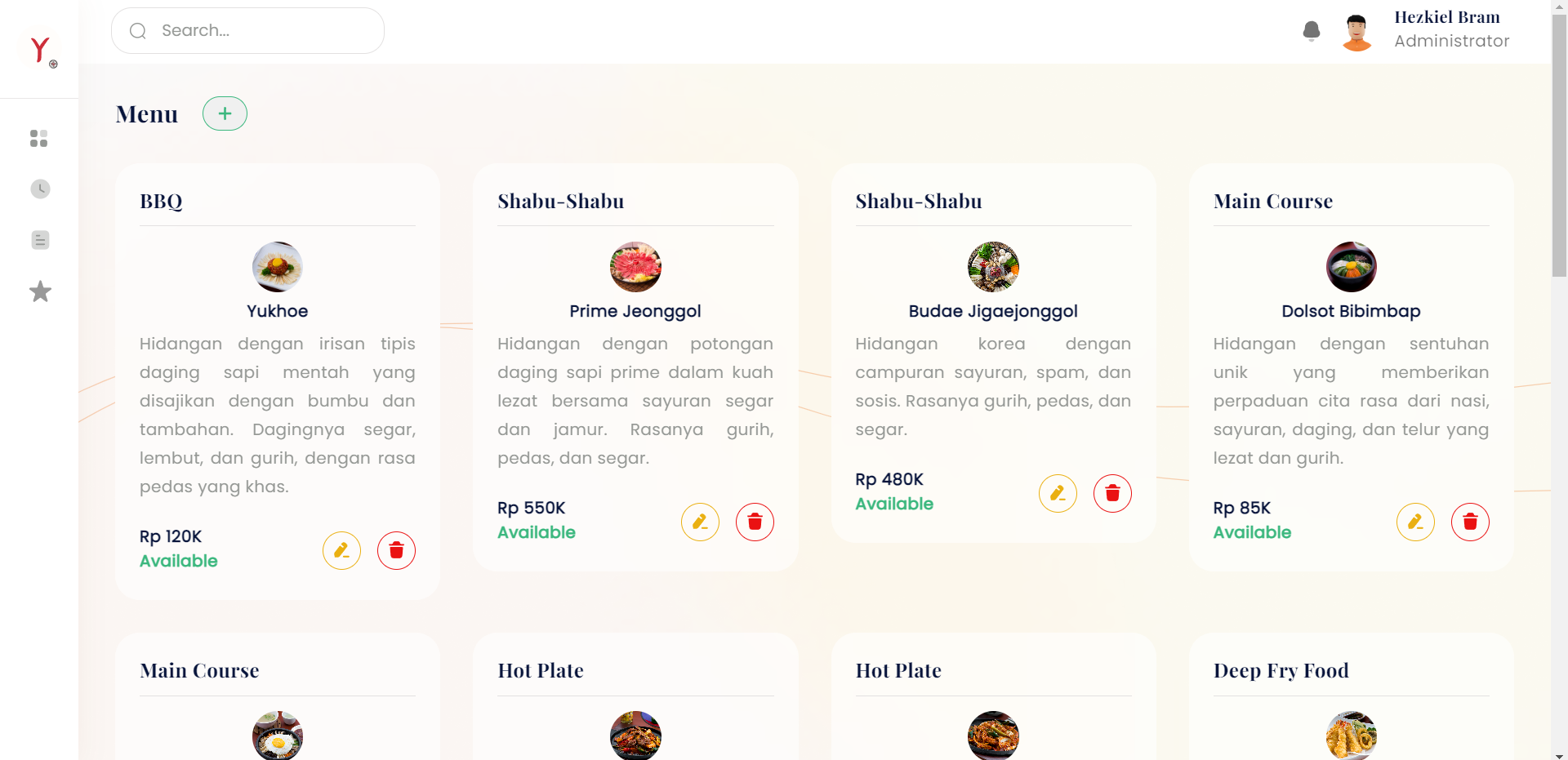 GitHub - haizk/Yonsei-Korean-Food: My first front end project. Made for the final semester exam ...