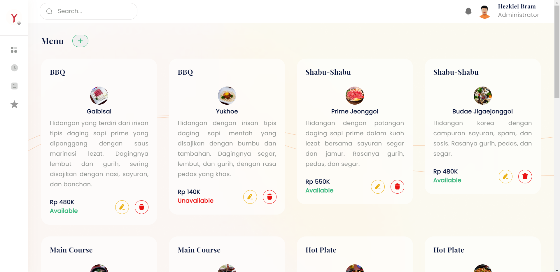 GitHub - haizk/Yonsei-Korean-Food: My first front end project. Made for the final semester exam ...