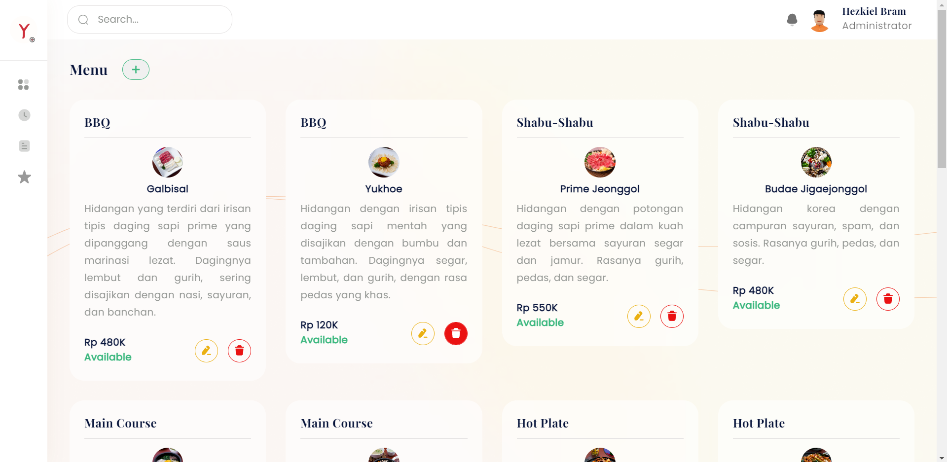GitHub - haizk/Yonsei-Korean-Food: My first front end project. Made for the final semester exam ...