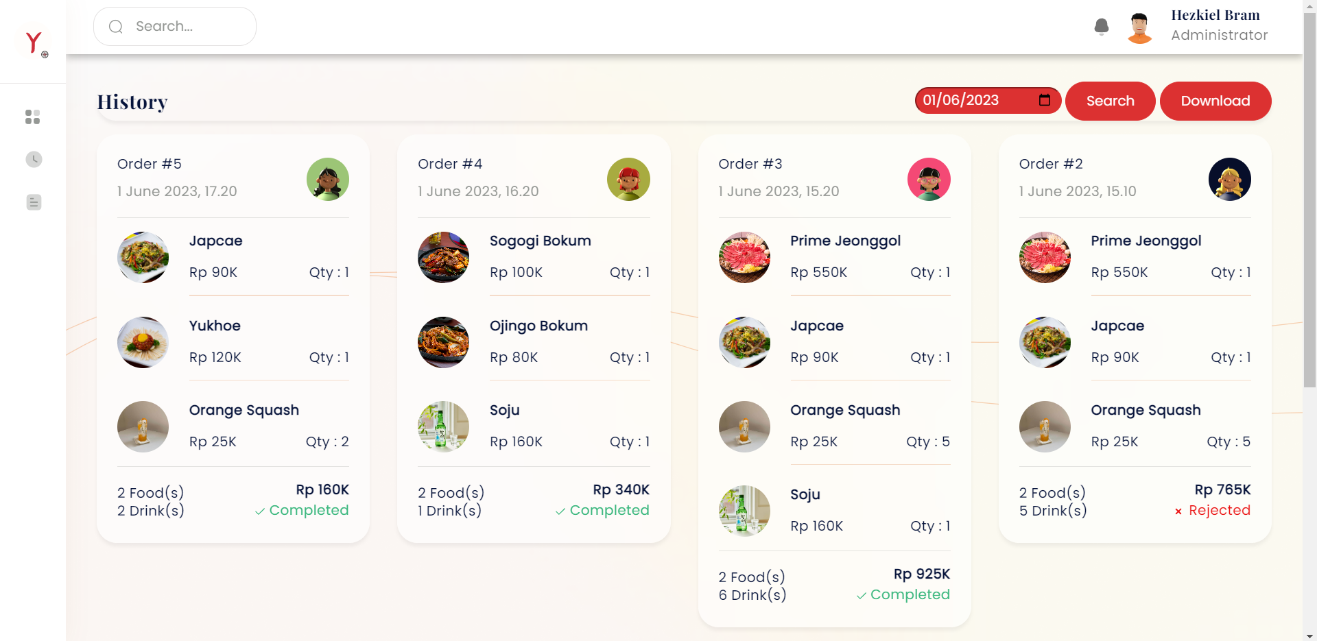 GitHub - haizk/Yonsei-Korean-Food: My first front end project. Made for the final semester exam ...