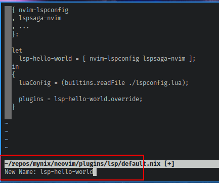 Rename: Wrong variable name with hyphens · Issue #553 · nvimdev/lspsaga.nvim · GitHub