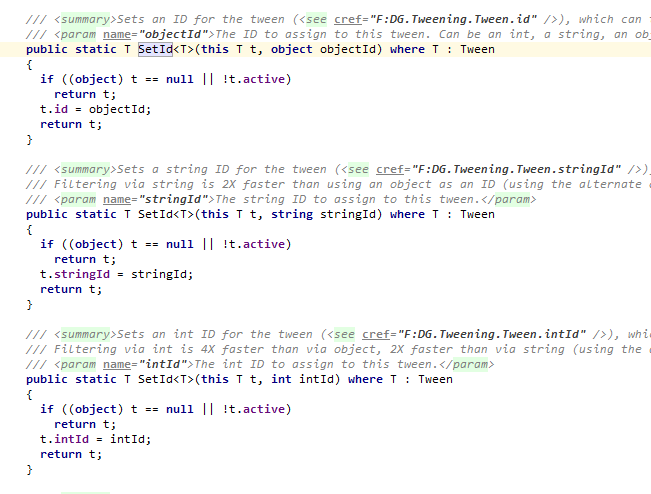 新版本DOTween，SetId多了几个重载，没有正确识别类型 · Issue #585 · Tencent/xLua · GitHub